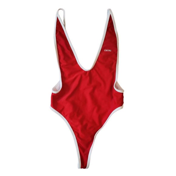 Chooks | Swim | Chooks La The Original Retro Onepiece Swimsuit S Thong ...